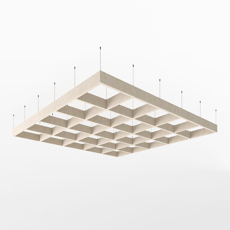 Park - PET ekkofelt® Acoustic Ceiling Grid - ekko Acoustics