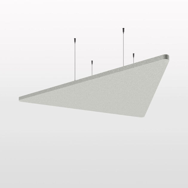 Tri - PET ekkofelt® Triangular Ceiling Raft - ekko Acoustics