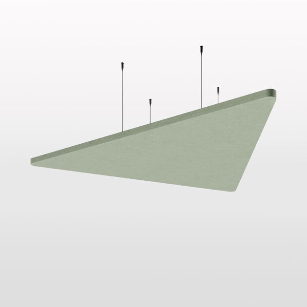 Tri - PET ekkofelt® Triangular Ceiling Raft - ekko Acoustics